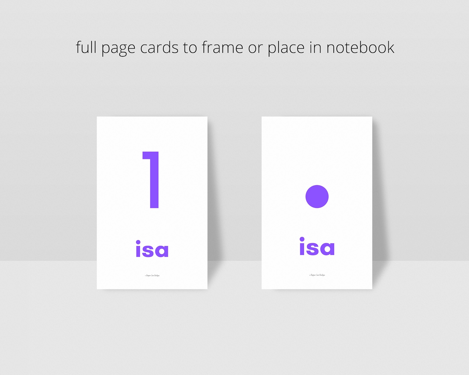 TAGALOG Numbers - Flashcards Bundle | Full Page, Montessori, Matching ...