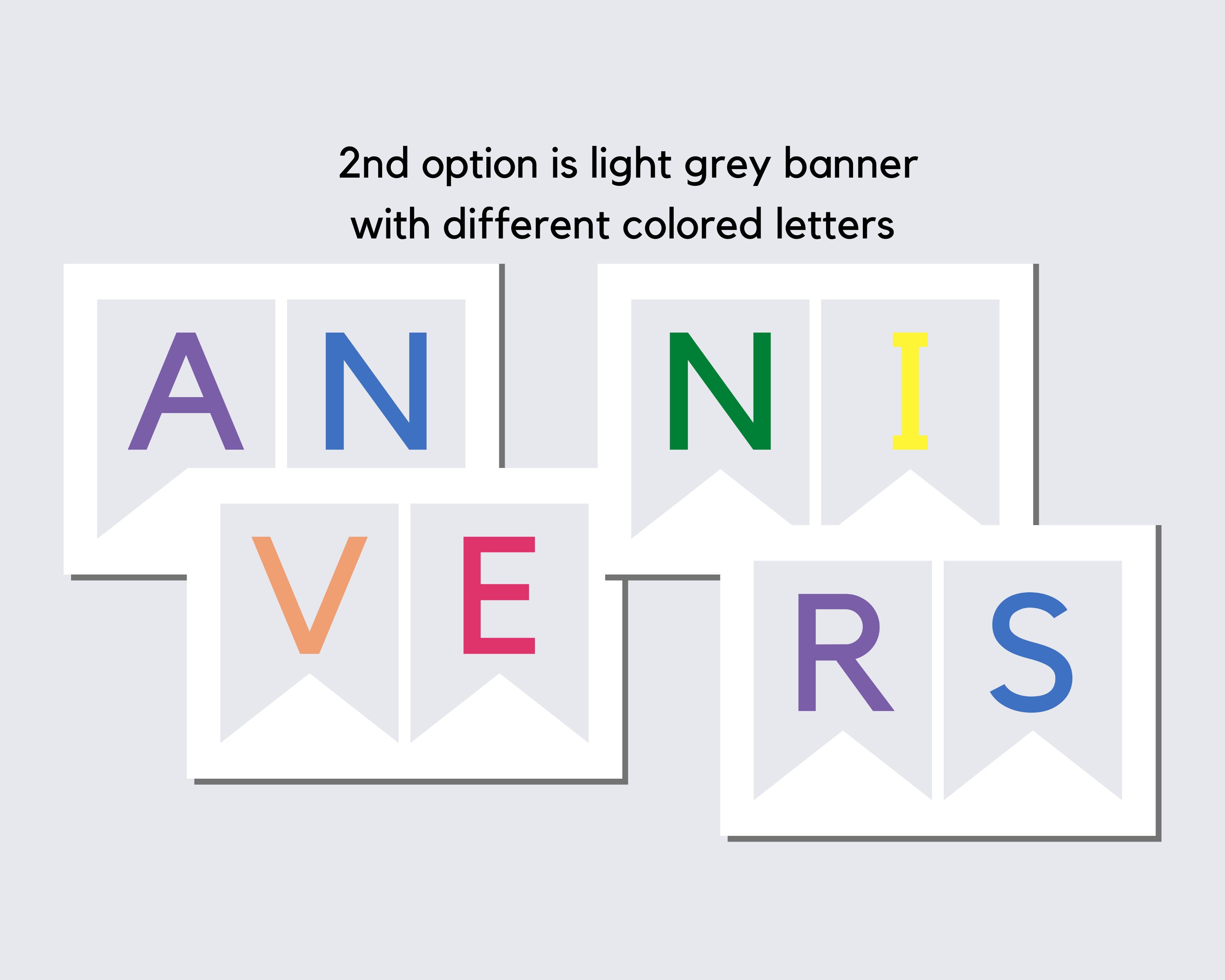 Happy Birthday / Joyeux Anniversaire Printable Banner | US Letter A4 ...