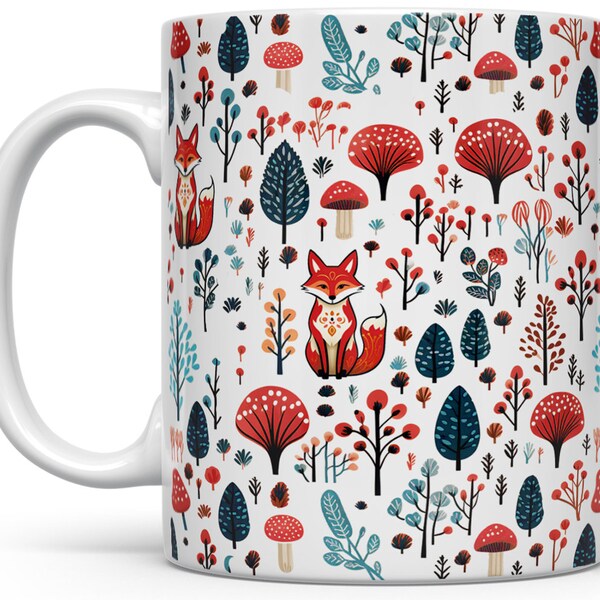 Fox Mug - Etsy