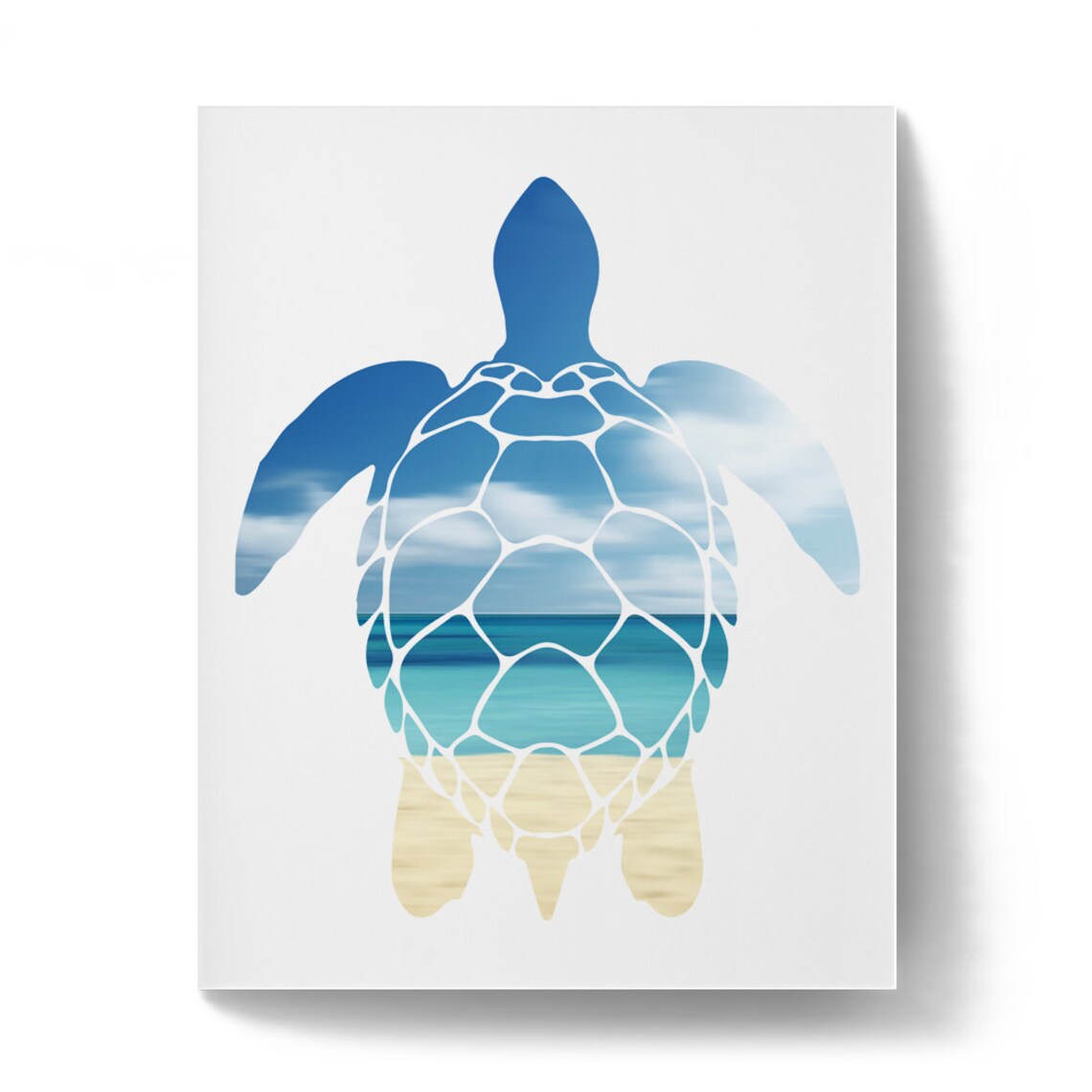 Sea Turtle Print Sea Turtle Decor Sea Life Art Print Beach | Etsy