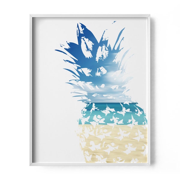 Pineapple Poster - Etsy