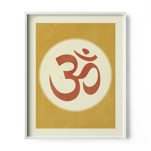 Om Print - Etsy