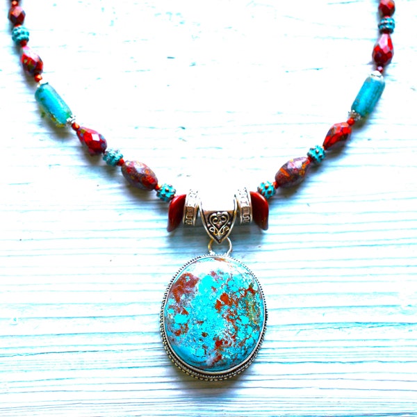 Red Turquoise - Etsy