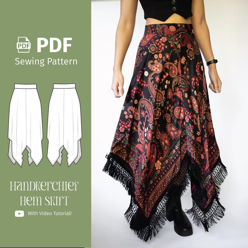 Handkerchief Skirts Long - Etsy