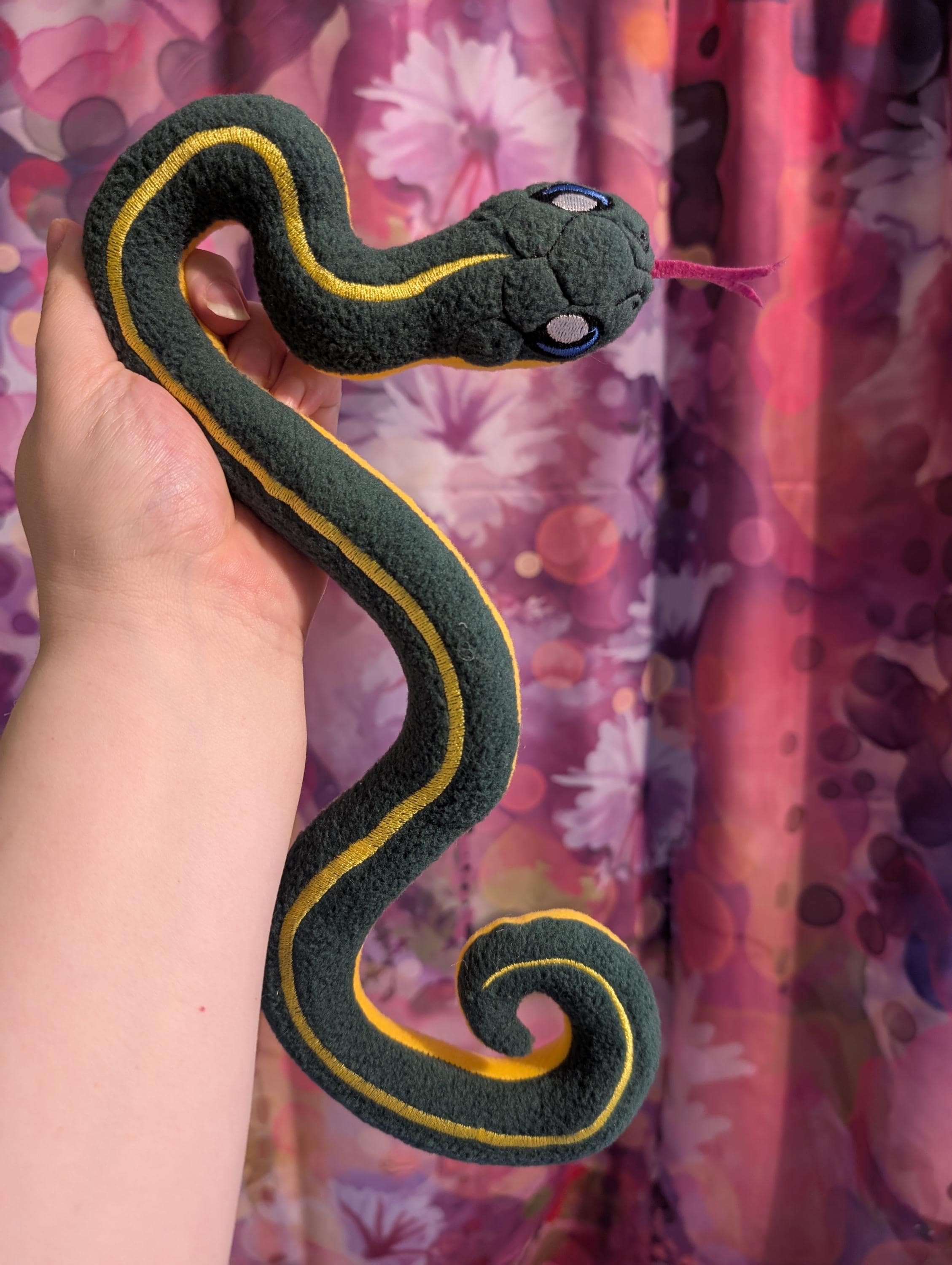 Garter Snake Plushie - Customizable Stuffed Animal Snake Toy - Snake ...