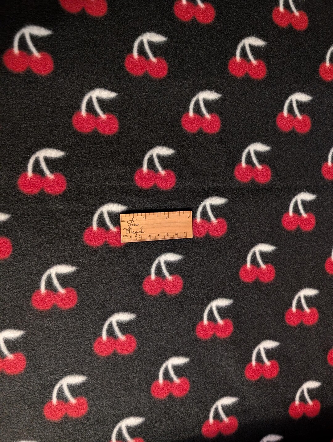 Cherry Bomb Wild Cherries Fleece Igloo Reversible Cover for Hedgehogs ...