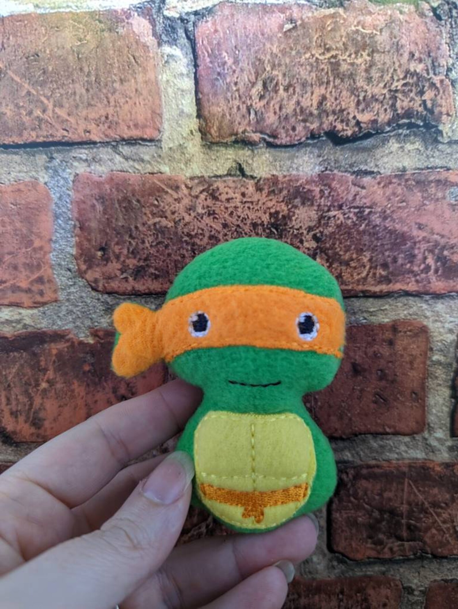 Ninja Turtle Warriors Chibi Kawaii Mint Stuffed Hedgehog Toy Small ...