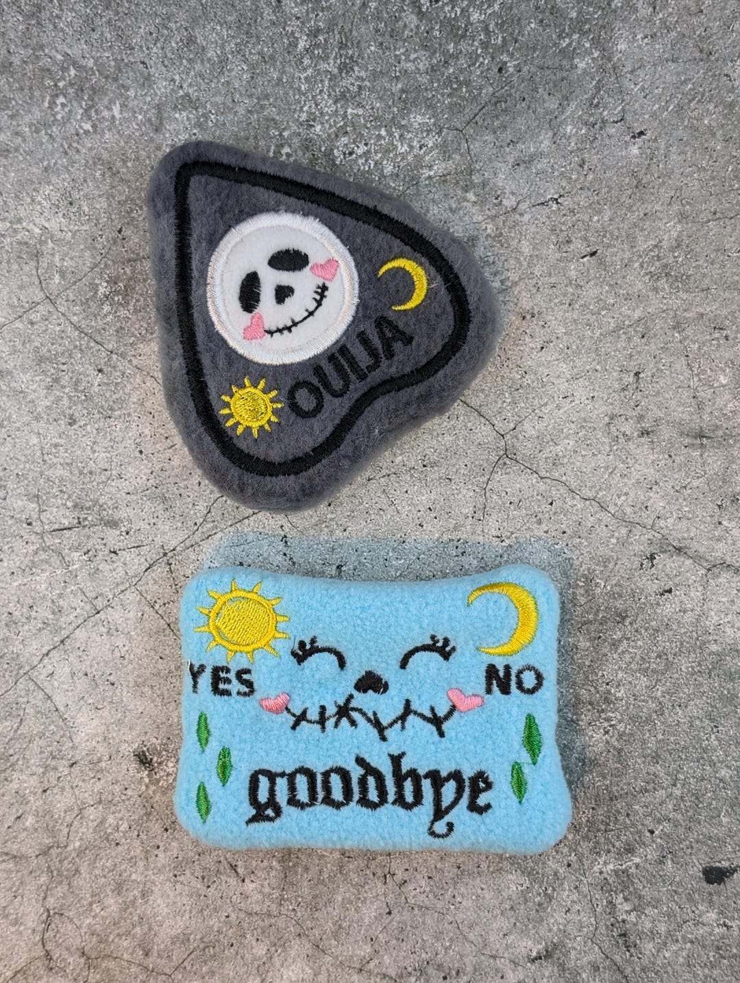 Ouija and Planchette Friends Kawaii Chibi Fleece Mint Stuffed Hedgehog ...