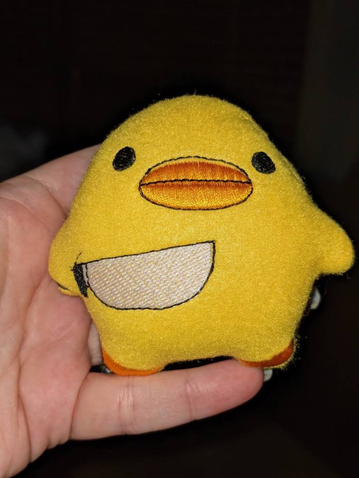 Quackers the Meme Duck Mint Stuffed Hedgehog Toy Cage Buddy - Etsy