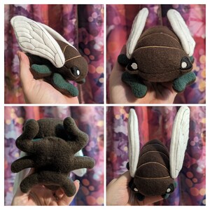Cicada Plushy Stuffed Animal Friend Insect Bug Lover Unique Nature ...
