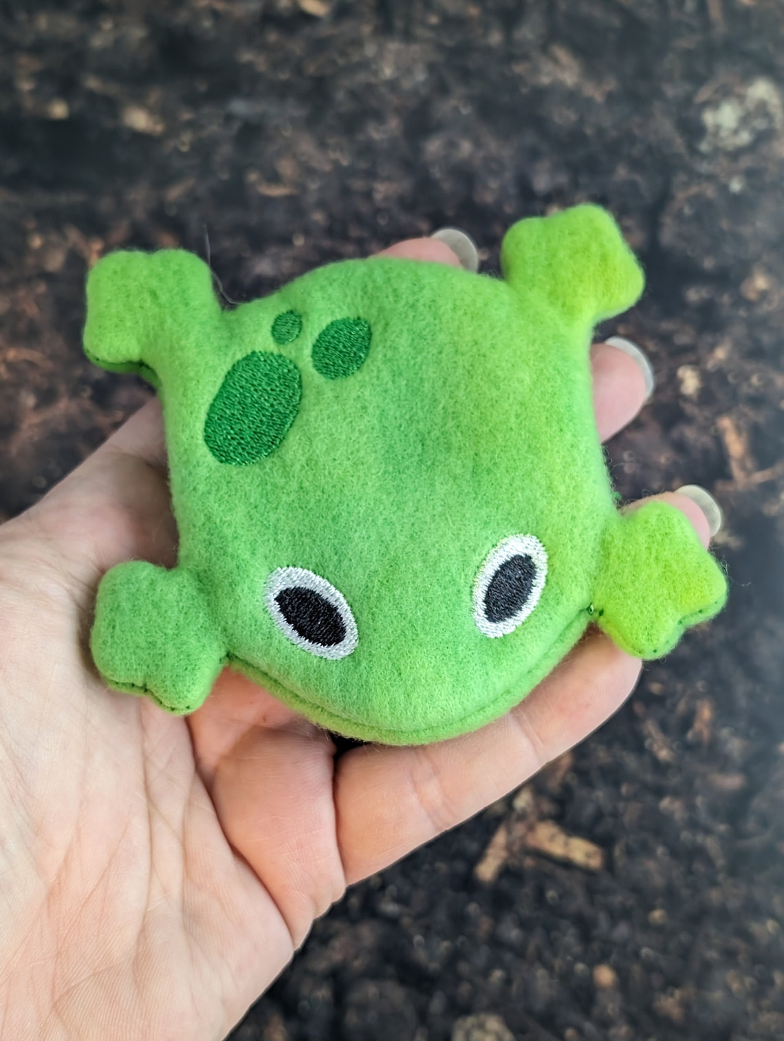 Garden Friends Stag Beetle Scarab Bug Froggy Kawaii Chibi Fleece Mint ...