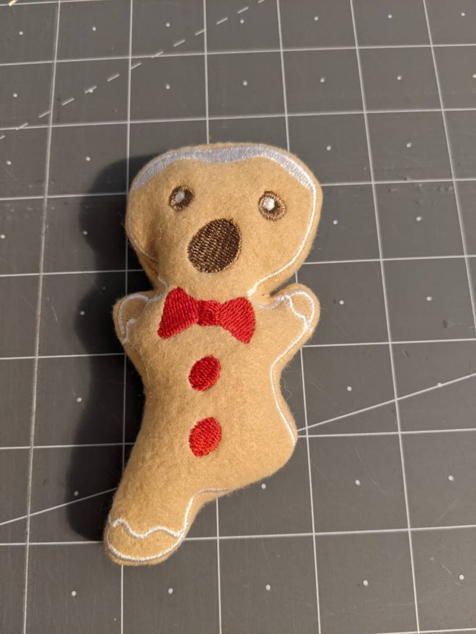 Tasty Gingerbread Man Christmas Winter Holiday Mint Stuffed - Etsy