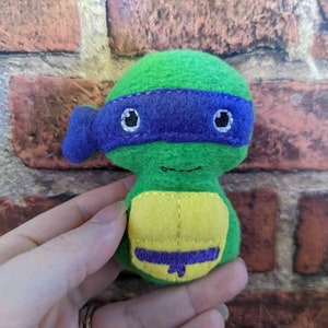Ninja Turtle Warriors Chibi Kawaii Mint Stuffed Hedgehog Toy Small ...