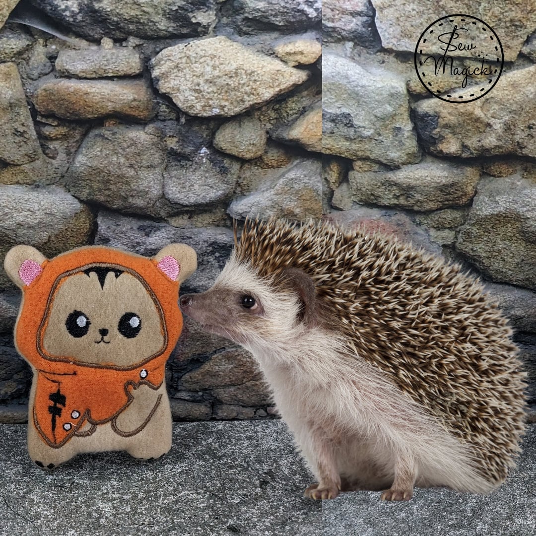 Ewok Space Bear Wicket Kawaii Chibi Mint Stuffed Fleece Hedgehog Rat ...