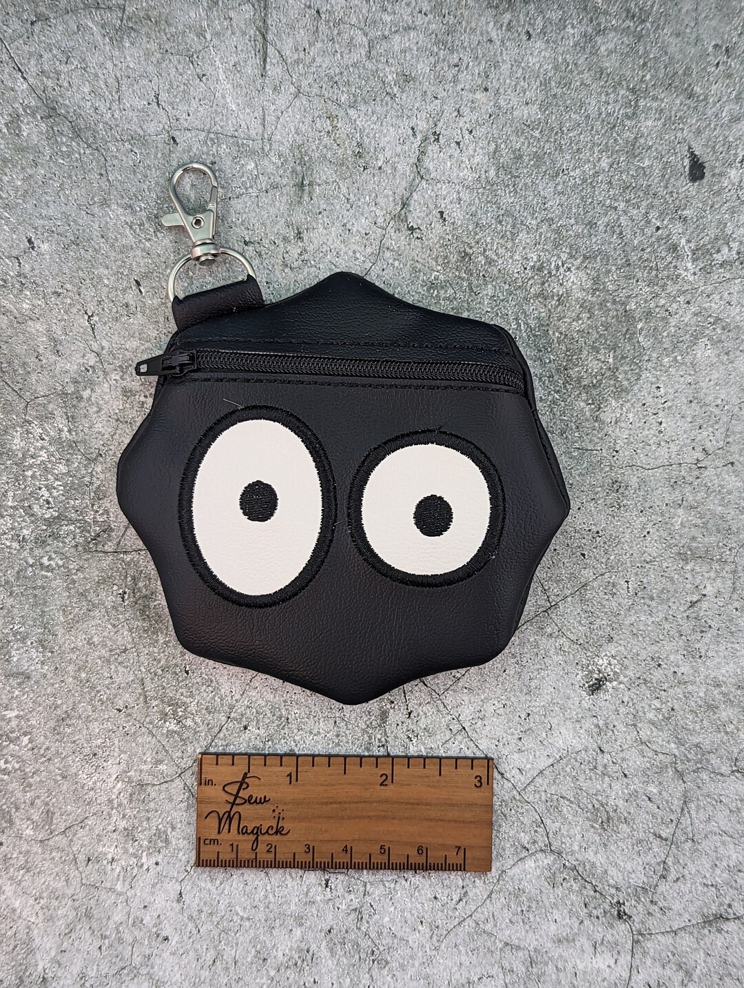 Soot Sprite Spirit Anime Manga Chibi Kawaii Zippered Coin Purse Vinyl ...