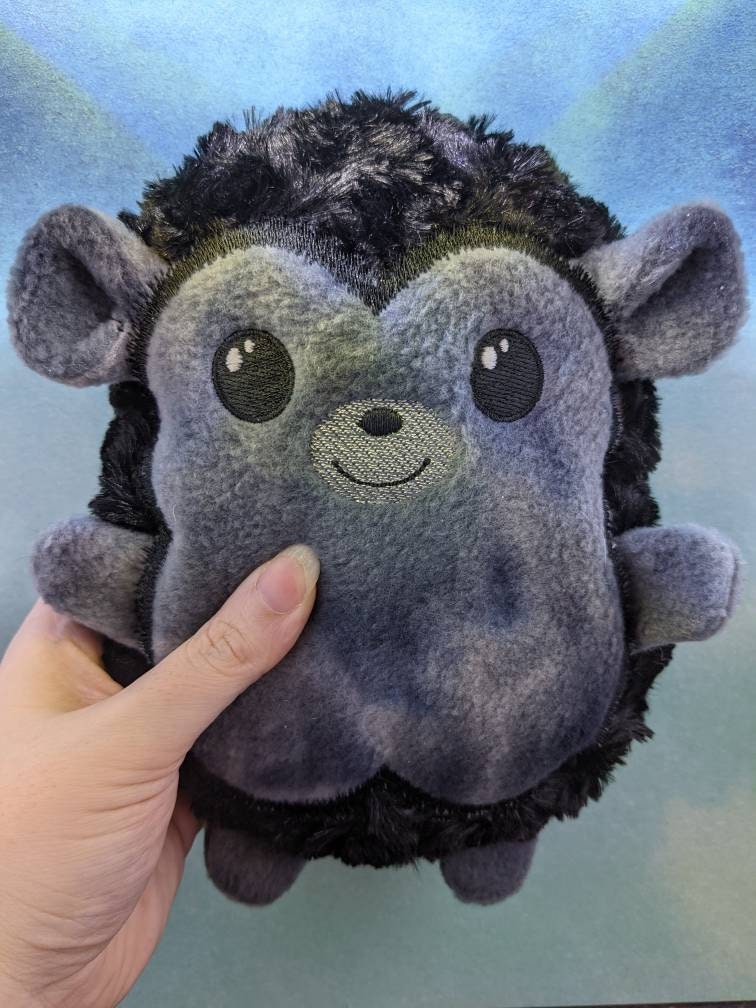 Quilly the Kid - A Hedgehog Plushie Stuffed Animal Friend Standard Face ...