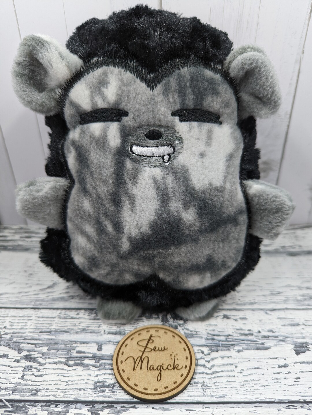 Drooly Sleepy Face Quilly the Kid - A Hedgehog Plushie Stuffed Animal ...
