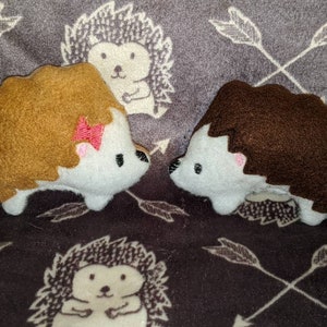 Muffin the Mint Stuffed Hedgehog Toy - Etsy