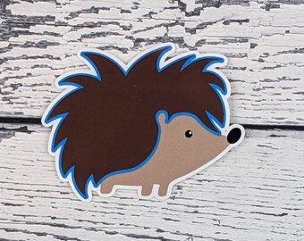 Chibi Hedgehog Decal - Etsy