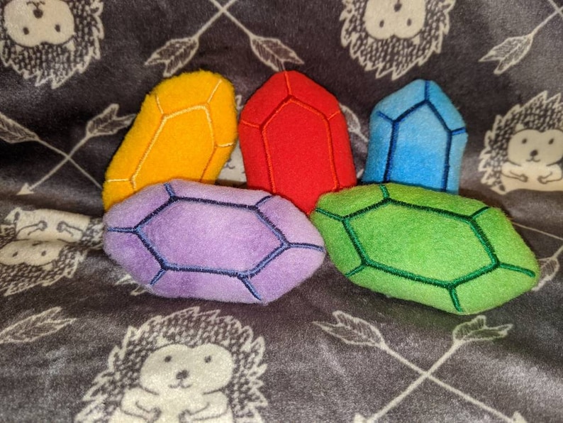 Rainbow Gems Mint Stuffed Hedgehog Toss Toy Small Animal Cage Buddy - Etsy