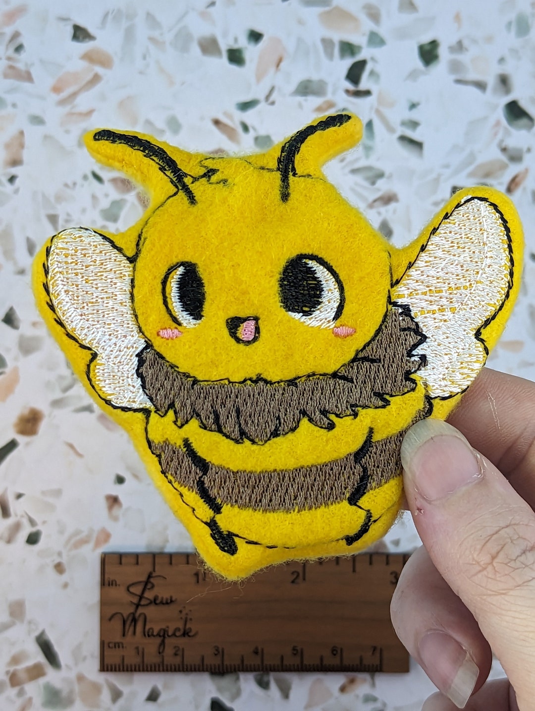 Honey Bee Kind Bumblebee Kawaii Chibi Fleece Toss Toy Mint Stuffed ...