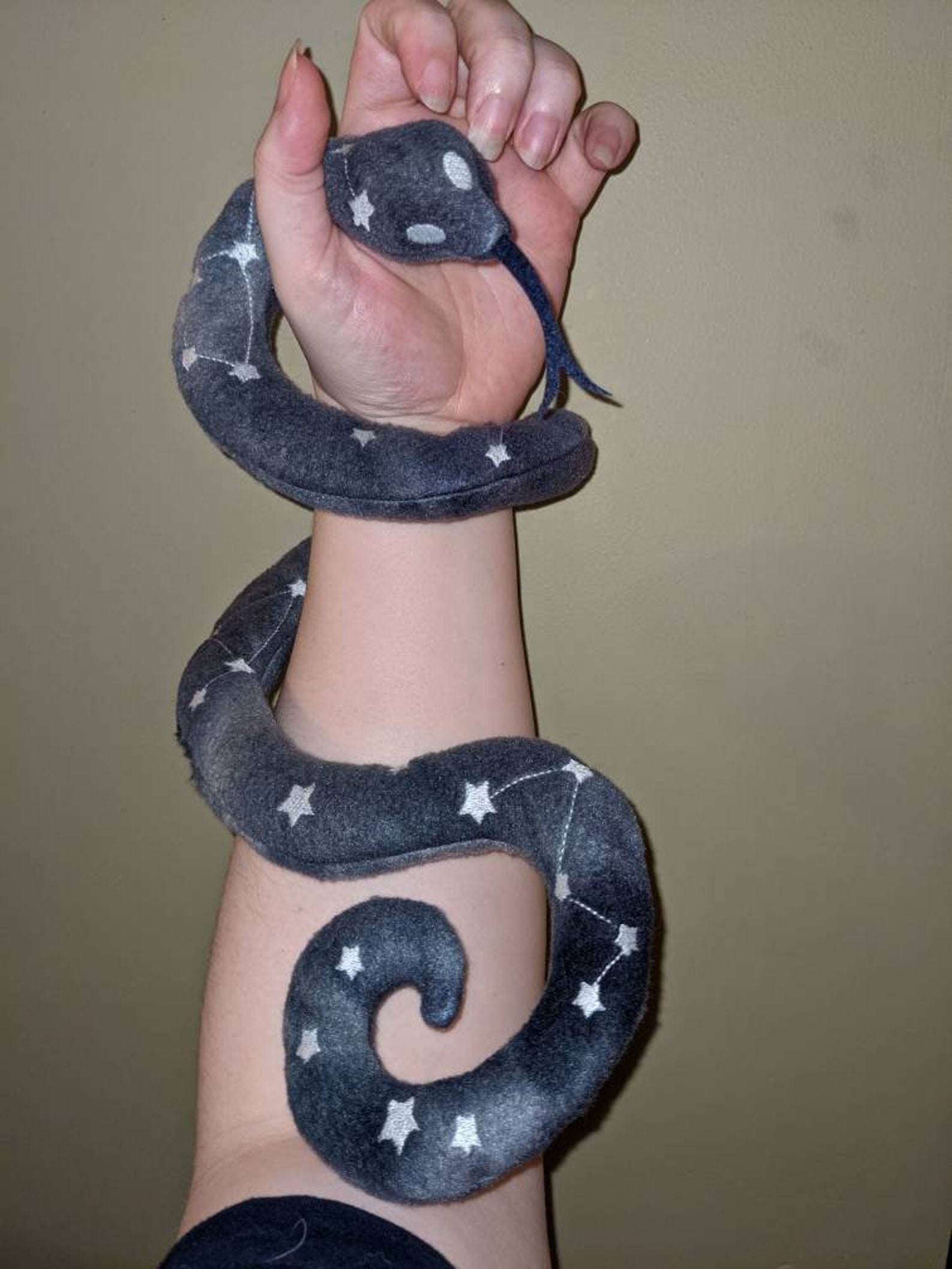 Constellation Galaxy Snake Glow in the Dark - A Plushie Stuffed Animal ...