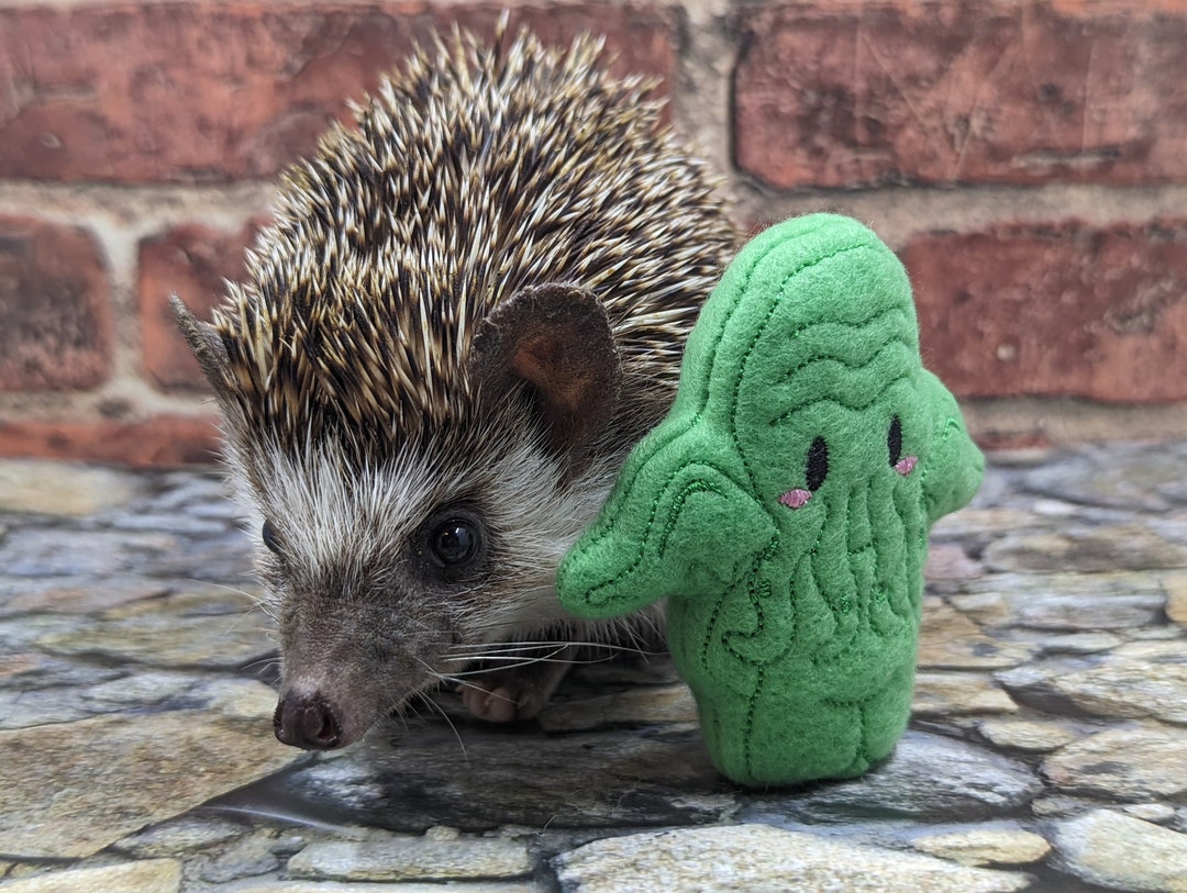 Cthulhu Chibi Mint Stuffed Hedgehog Toy Small Animal Cage Buddy Cage ...