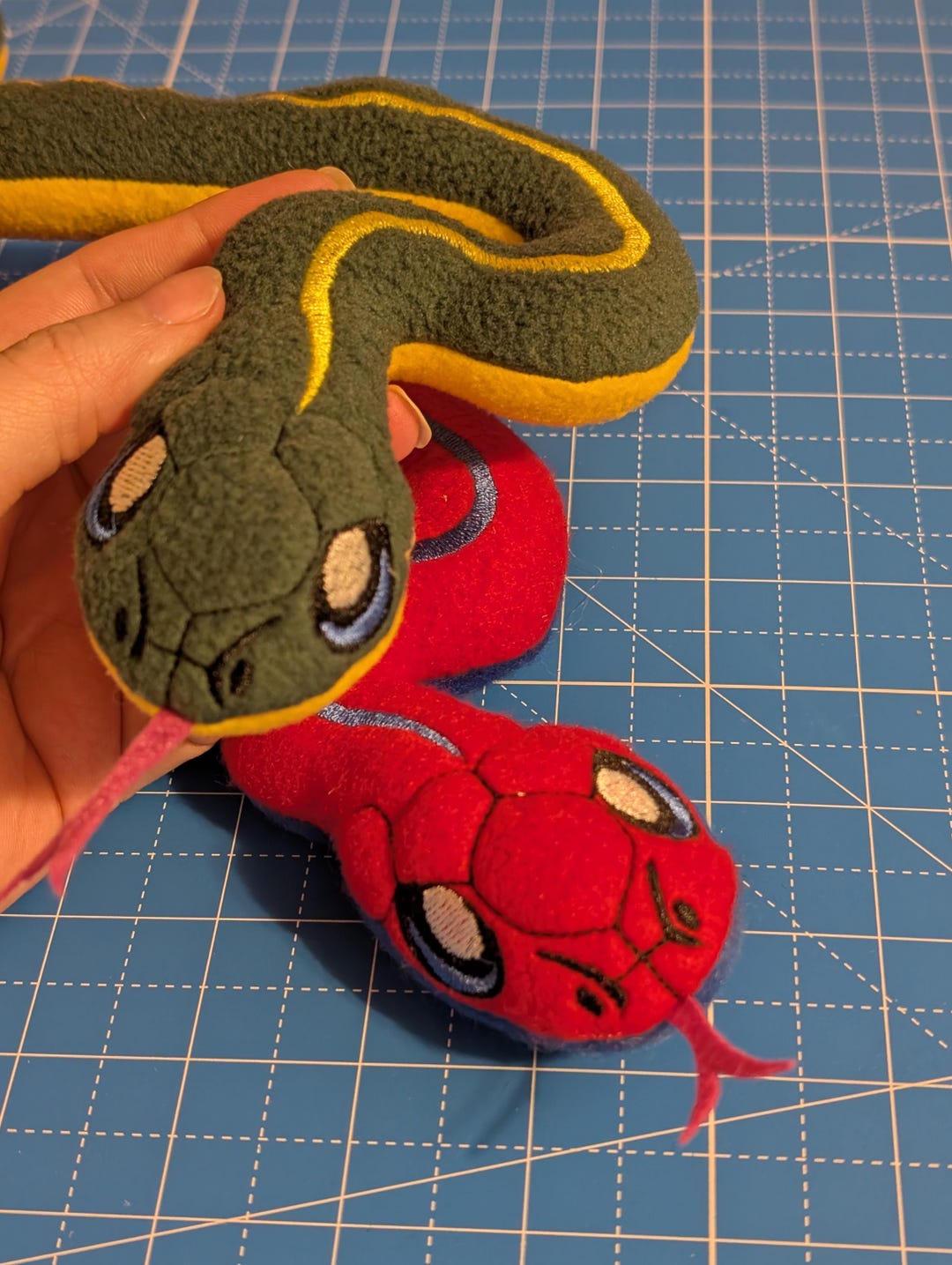 Garter Snake Plushie - Customizable Stuffed Animal Snake Toy - Snake ...