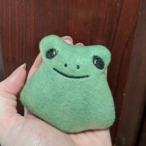 Freddy the Frog Mint Stuffed Hedgehog Toy Small Animal Cage Buddy - Etsy