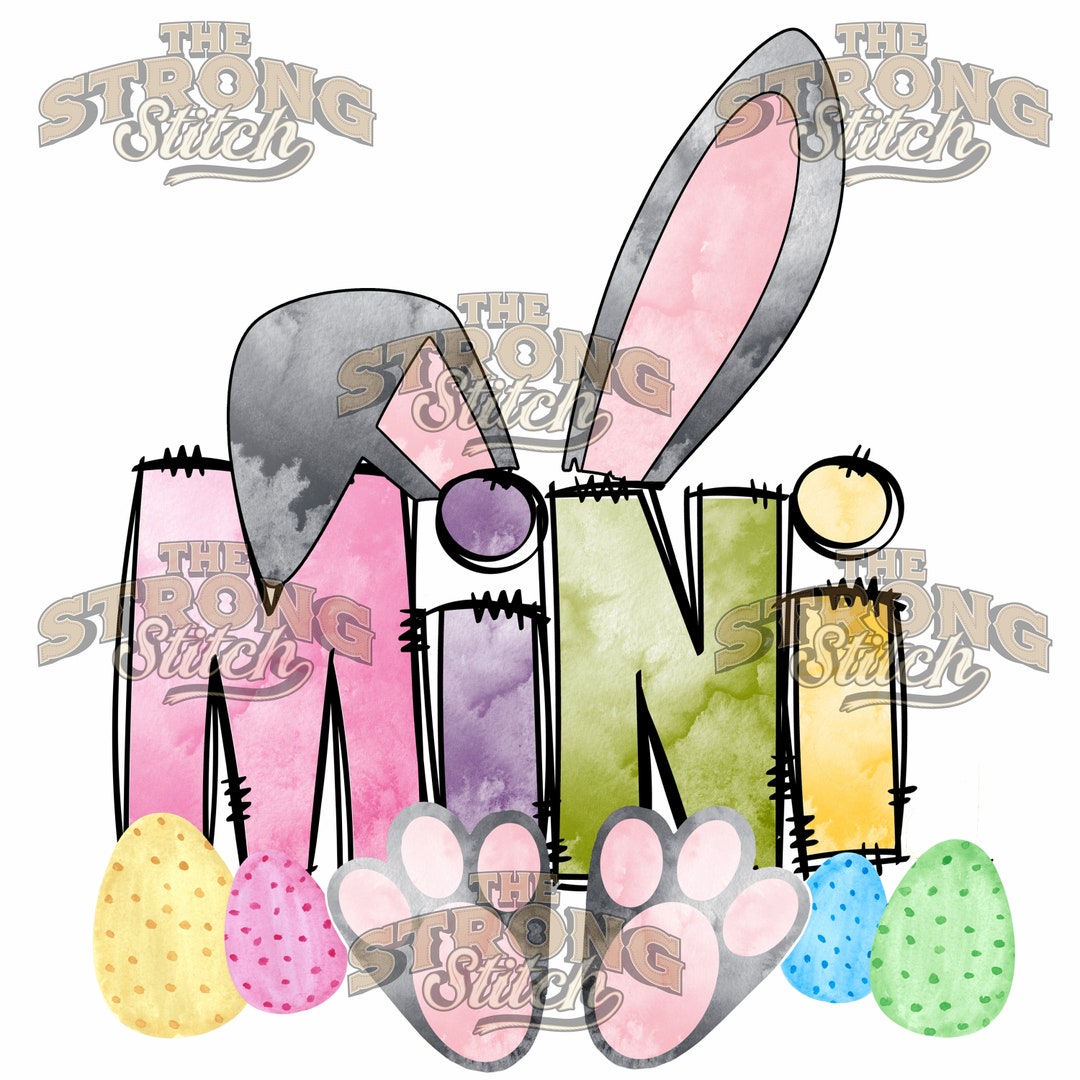 Mini Bunny Ears Easter 300dpi PNG Digital Print - Etsy