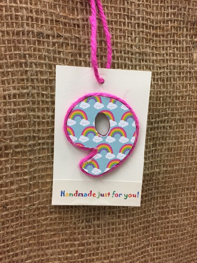 Birthday Badge Girl 9 Nine Years....buy 3 and Save - Etsy