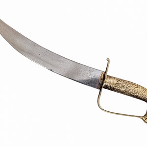 Golden Look Handcrafted Indian Sikh Wedding Kirpan Brass Scabbard 13 ...