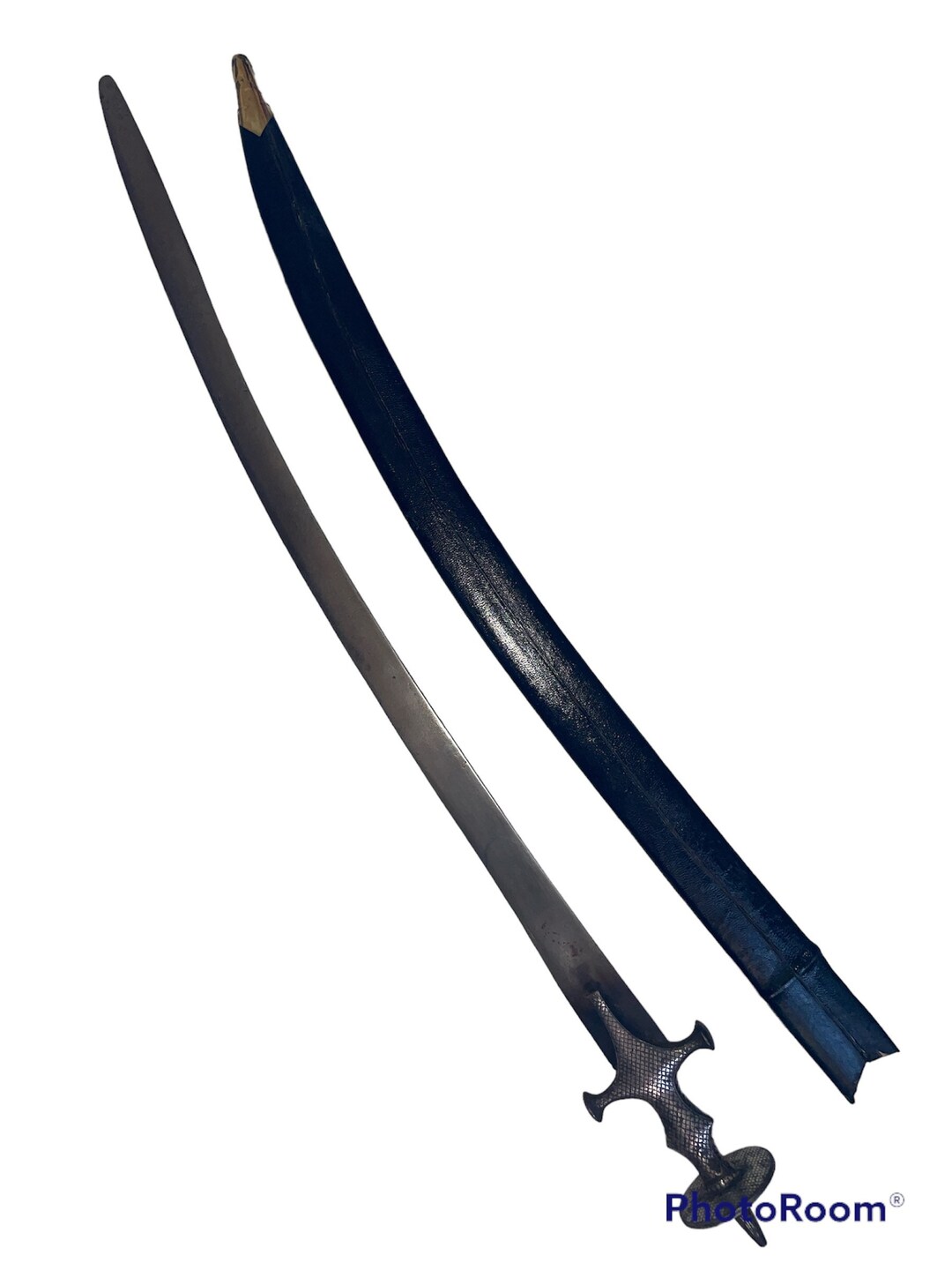 Antique Rajput Sword 19th C Silver Kofthgiri Worked Wootz Faulad Steel ...