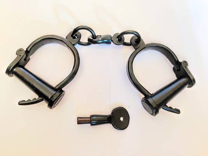 Antique Style Iron Handcuffs Antique Vintage Handcuffs Style | Etsy