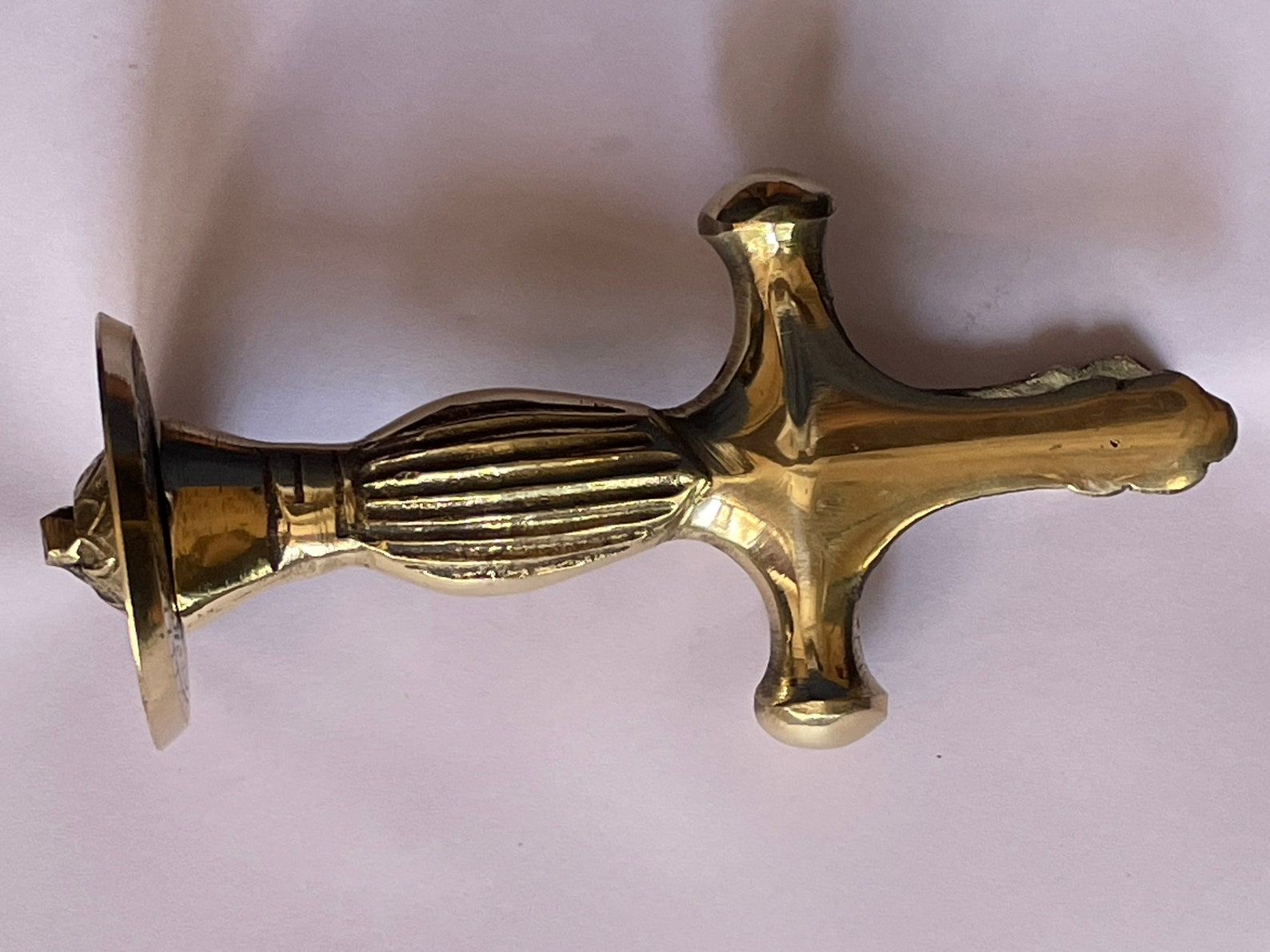 Golden Collectible Sword Hilt for Rajput Sword With Carvings - Etsy