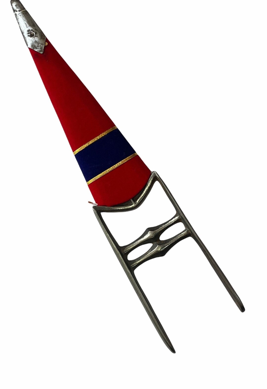 Rajput Katar Tiger Knife Dagger With Leather Scabbard. - Etsy