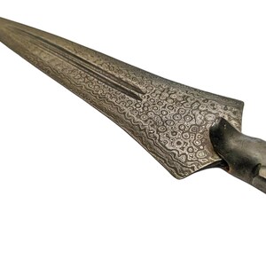 Hand Forged Medieval Viking Damascus Spearhead High Carbon Steel ...
