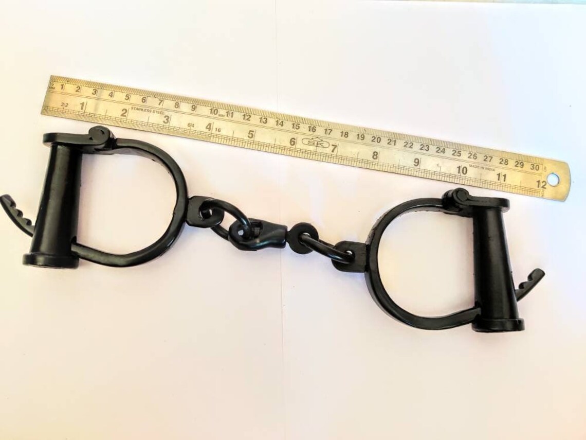 Antique Style Iron Handcuffs Antique Vintage Handcuffs Style | Etsy