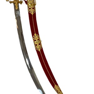 Rajput Shahi Big Size Talwar Wedding/ceremonial Sword With Gold Plated ...