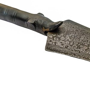 Hand Forged Medieval Viking Damascus Spearhead High Carbon Steel ...