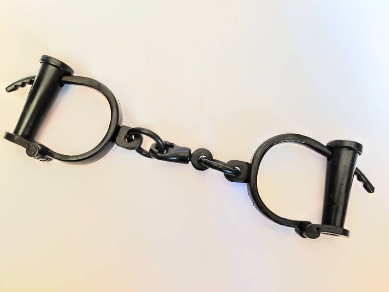 Antique Style Iron Handcuffs Antique Vintage Handcuffs Style | Etsy