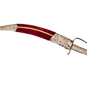 Indian Sikh Wedding Kirpan Maroon Color - Etsy