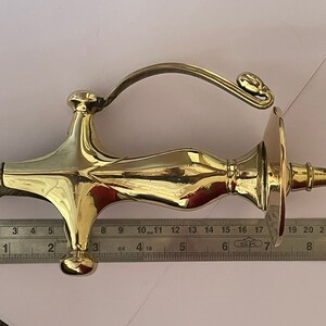 Golden Looking Sword Hilt for Rajput Sword With Knuckle Guard Ready to ...