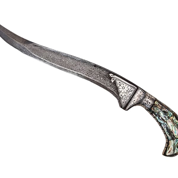 Damascus Dagger - Etsy