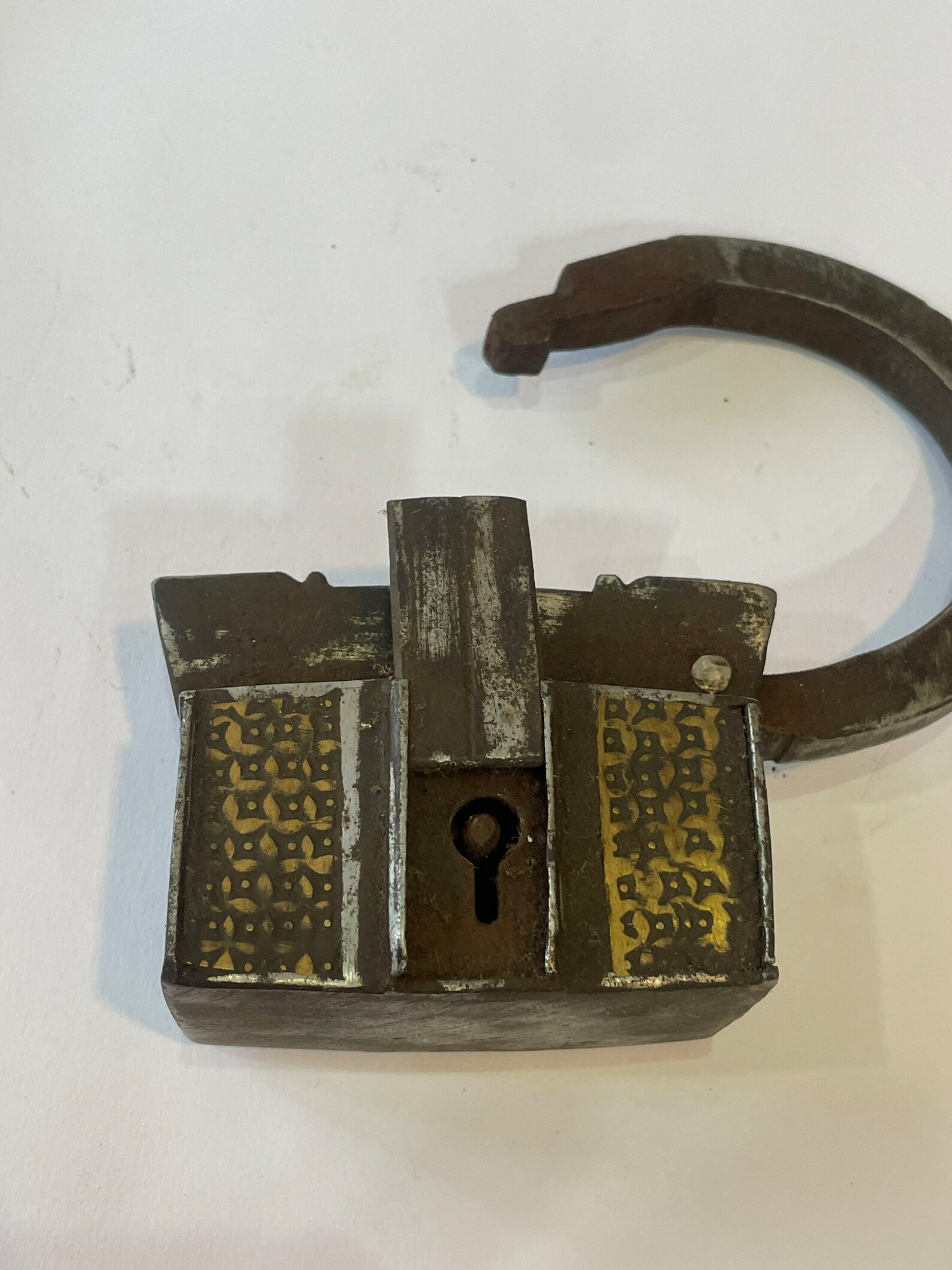 1900's Antique Iron Lock Tricky Two Keys Works Well - Etsy