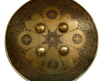 Handcrafted Decorative Shield 16 Inches | Etsy