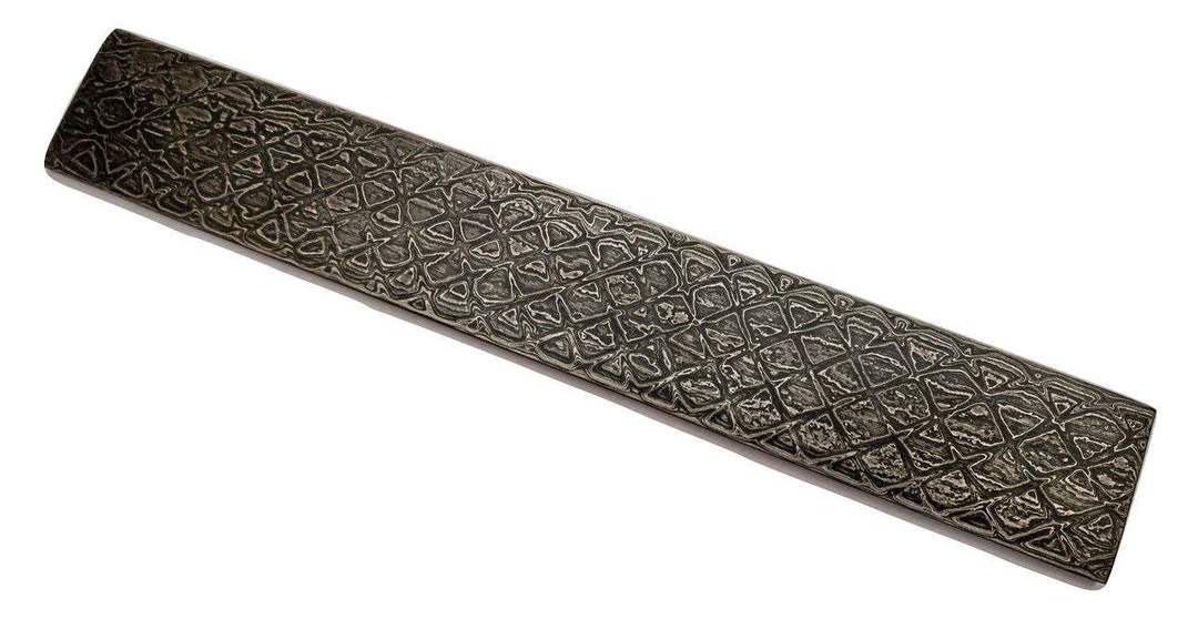 Damascus Billet 12 Inch Long Damascus Billet Blank Knife Making ...