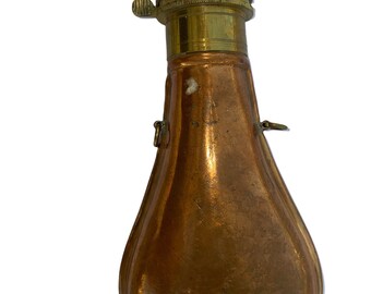Boxes & Bins Home & Living Brass vintage Sheffield Gun powder Flask ...