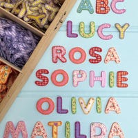 Patchwork Alphabet Clipart, Quilted Letters and Numbers, Sewing Font ...