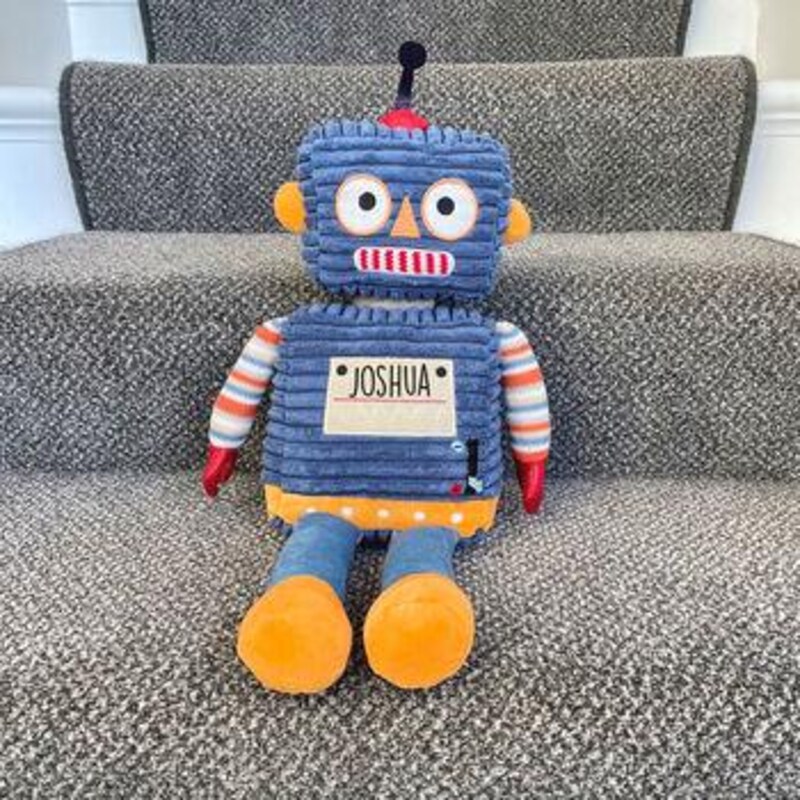 Robot Plush - Etsy